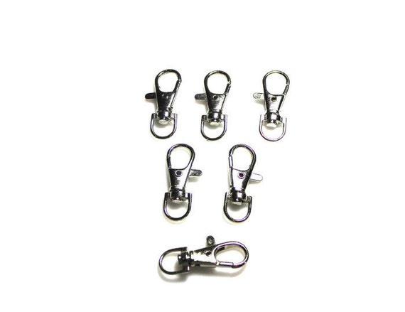 Metal Swivel Snap Clip 37X 12mm Set of 6 or 12 Wholesale - Etsy
