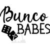 Bunco Table Labels SVG File Dice Game Svg Cut File Printable Table ...