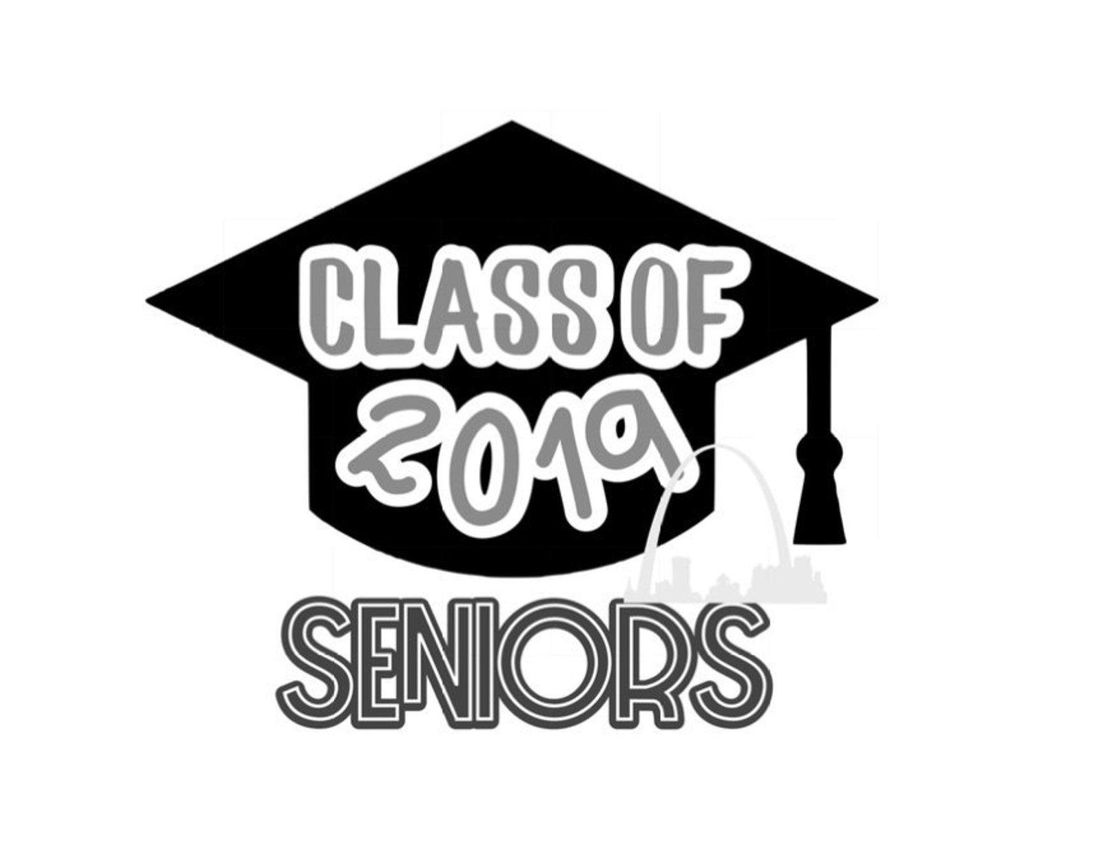 Class of 2019 Seniors Svg Cut File Graduating Class of 19 - Etsy