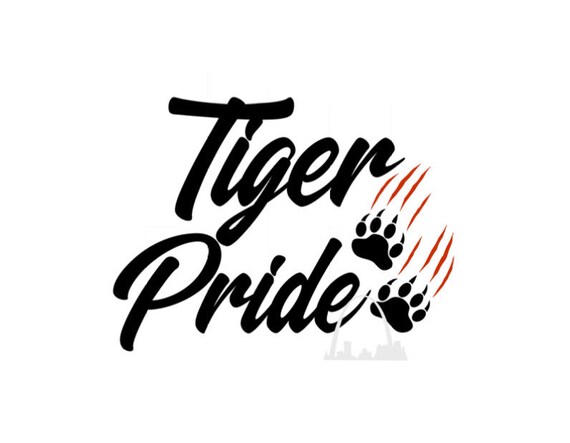 Tiger Pride Svg Cut File Tiger Mascot Diy File for Silhouette - Etsy