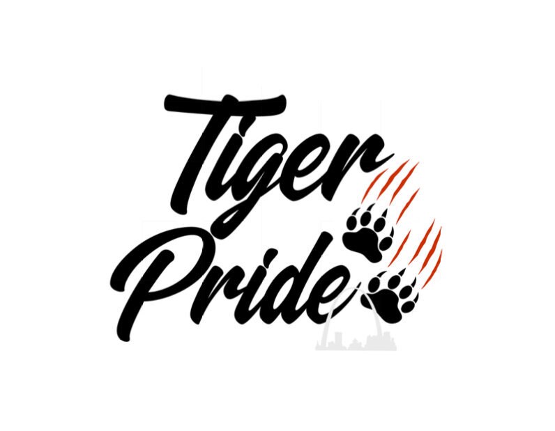 Silhouette High School Mascot SVG Tiger SVG Tiger Cricut Cut Files ...