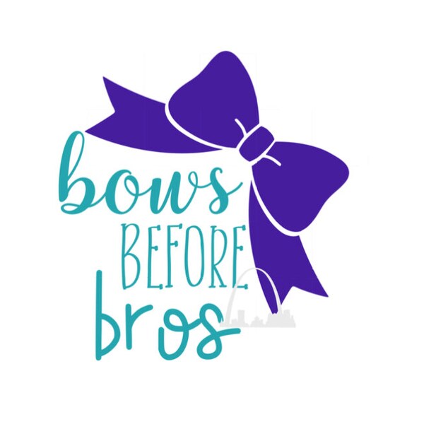 Bows Before Bros - Etsy