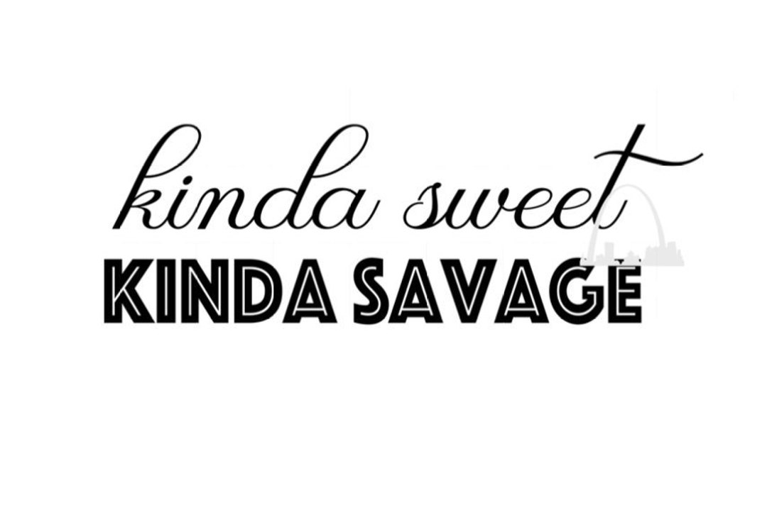 Kinda Sweet Kinda Savage Svg Cut File Women Girl Toddler Shirt Diy Baby ...