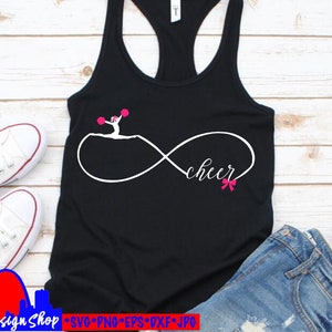 Cheerleading for Life Cheer Infinity Sign Svg Cut File Dxf Png Jpeg ...