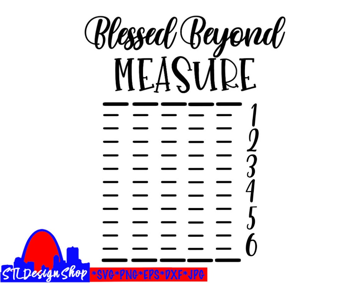 Growth Chart Svg Cut File Wall Growth Record Diy File - Etsy