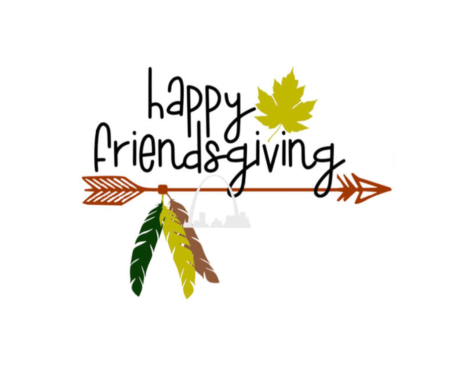 Happy Friendsgiving T-shirts Png Svg Cut File Turkey Day | Etsy