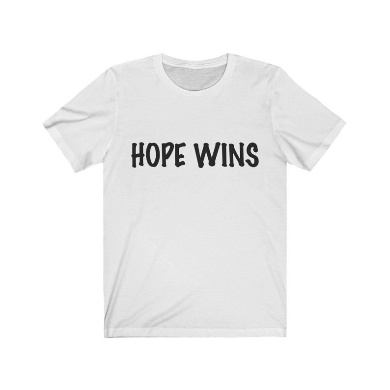 Hope Wins Unisex T-shirt Tee Tshirt Faith Based Tee - Etsy