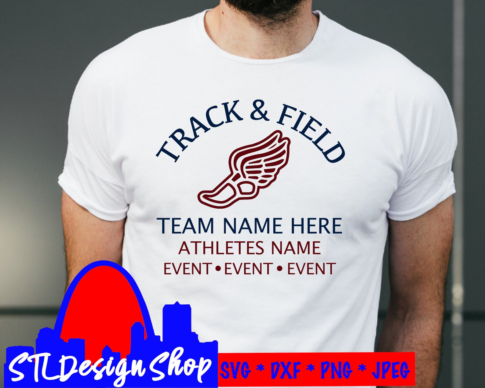 Custom Personalized Track and Field SVG Digital Design - Etsy