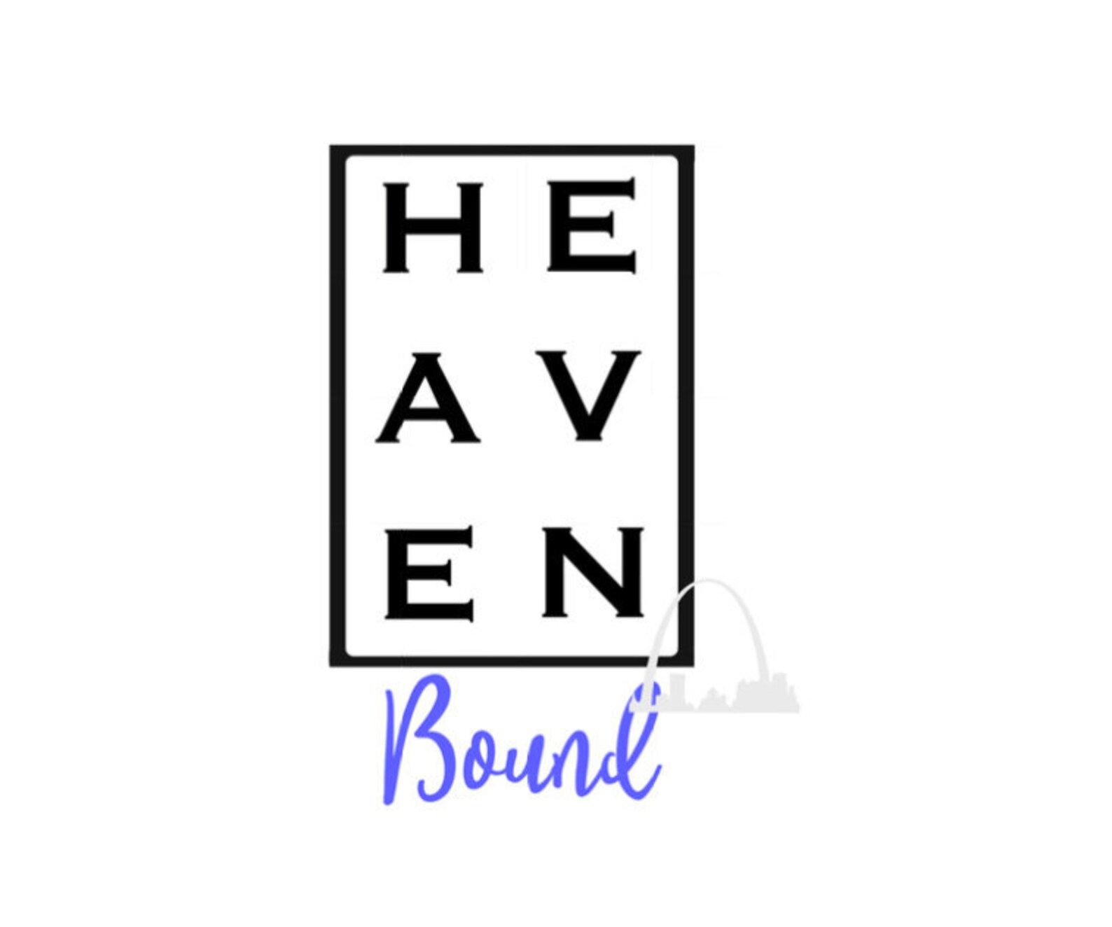 Heaven Bound Svg Cut File God's Creation Svg Jesus T-shirt - Etsy