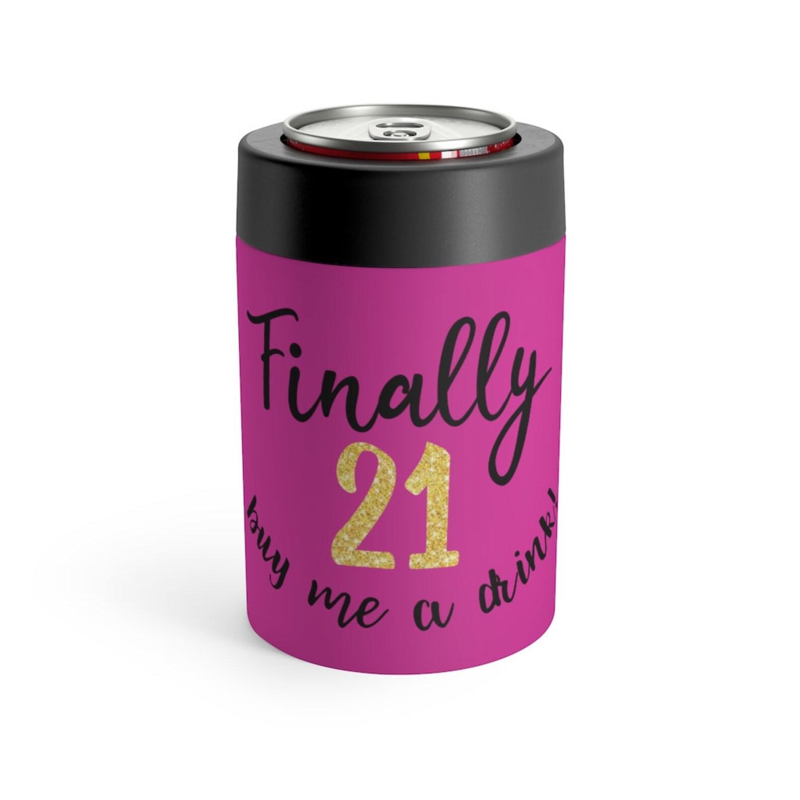 21st Birthday Drink Koozie Can Holder or Bottle Holder 21 - Etsy