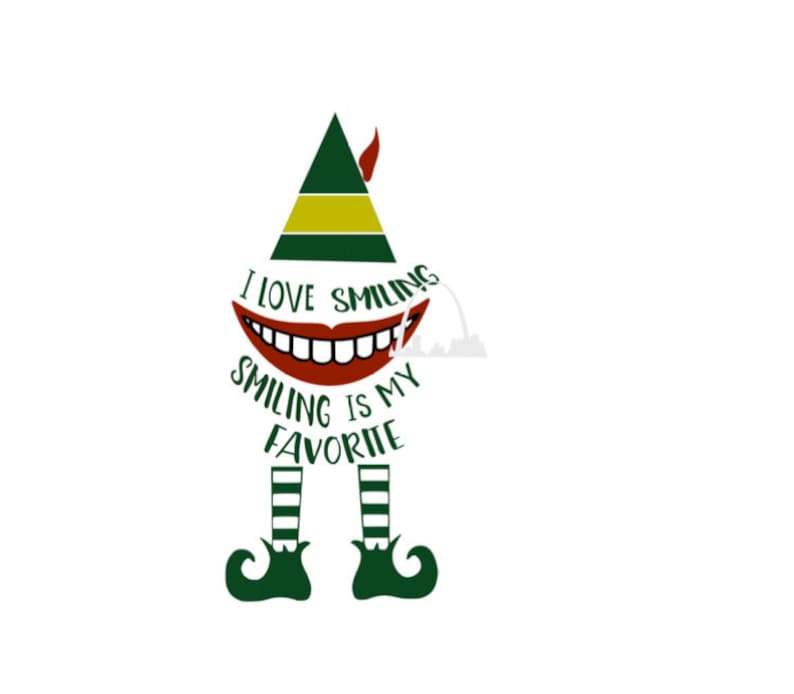 Christmas dental office smile elf t-shirts png svg cut file | Etsy
