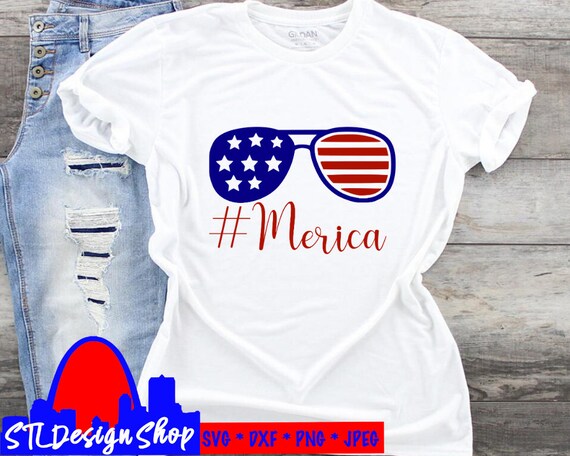 Aviator Patriotic Svg Cut File Fourth of July Svg for T-shirt | Etsy