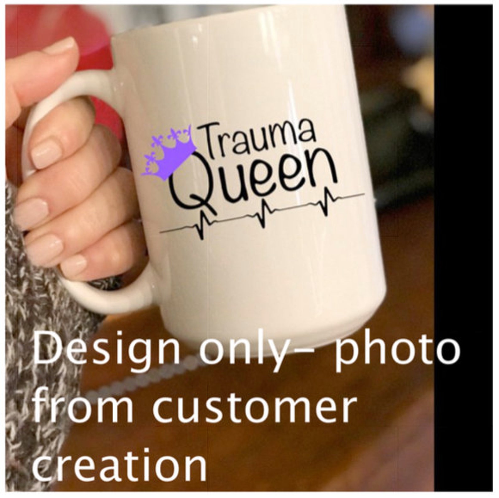 Trauma Queen Svg Cut File ER ED Nurse Tshirt Decal Svg - Etsy