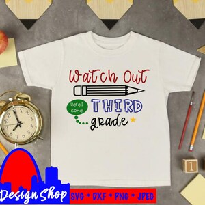 Middle School Here I Come 6th Grade Class Svg Cut File Last Day of 5th ...