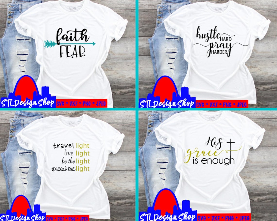Faith Based SVG Bundle Svg Png Jpeg Dxf DIY Faith Based - Etsy