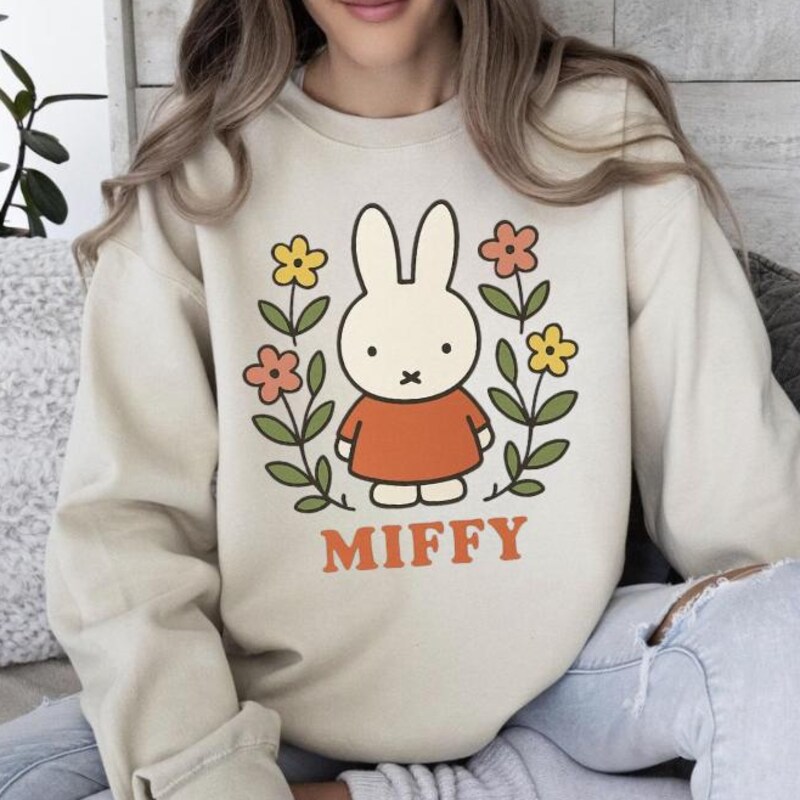 Hoodies Miffy - Etsy