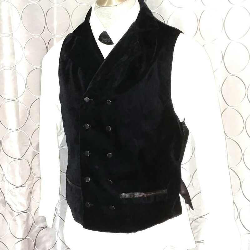 Double Breasted Vest - Etsy