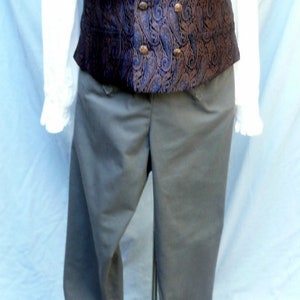 English Regency Fall Front Trousers Victorian Wedding Groom | Etsy