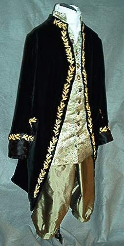 Mans Rococo Jacket 18th Century Late Baroque Pirate Coat - Etsy