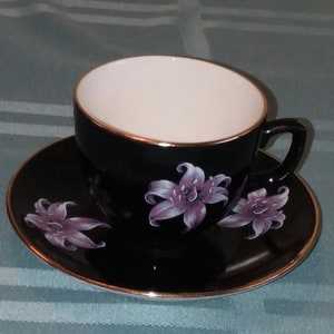 Vintage Royal Worcester England Fine China in Palissy Orchid Pattern ...