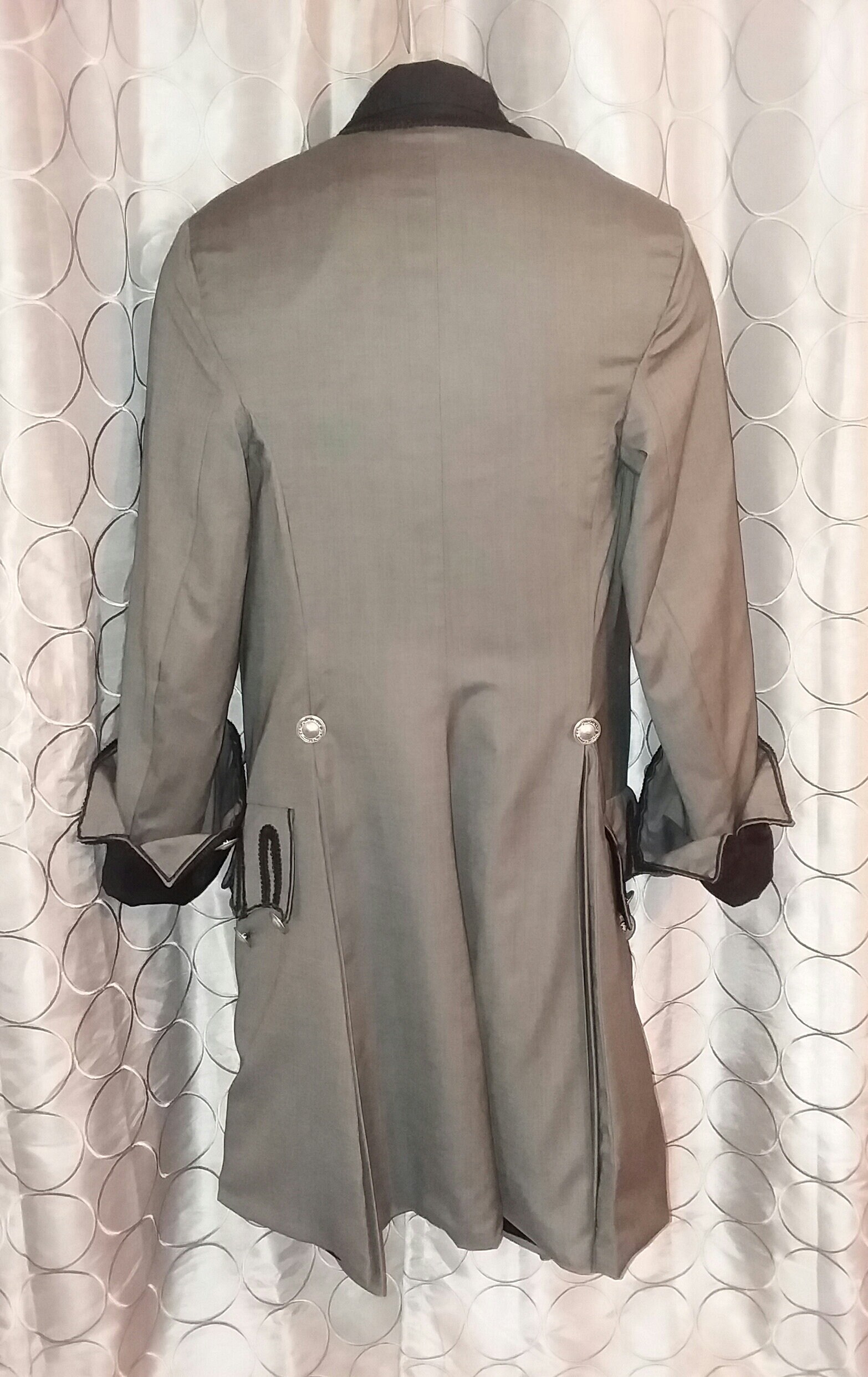 18th Century Pirate Captain Coat With Full Skirted Back and - Etsy