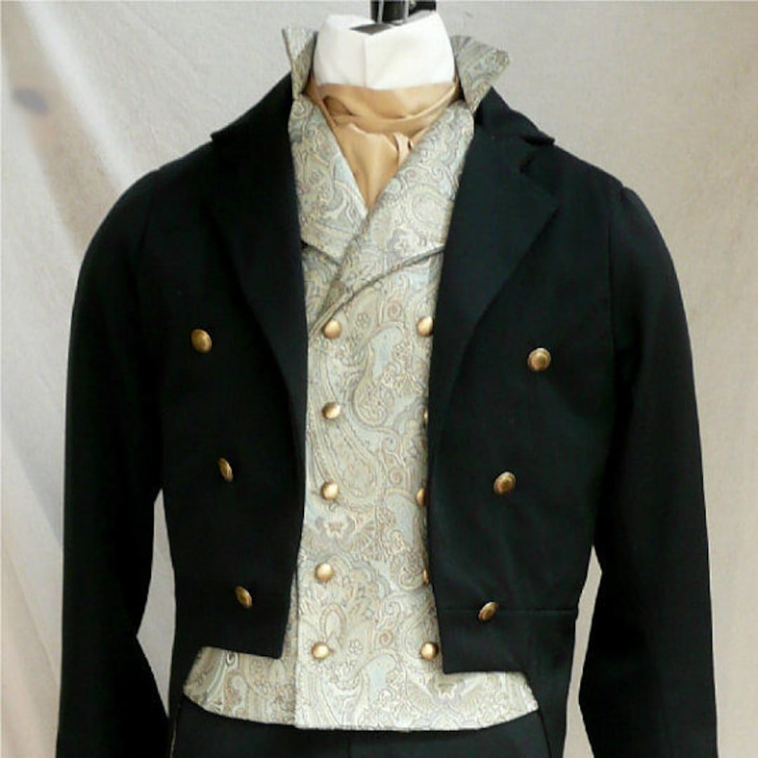 Mens English Regency Daytime Suit Ensemble in 5 Pieces - Etsy