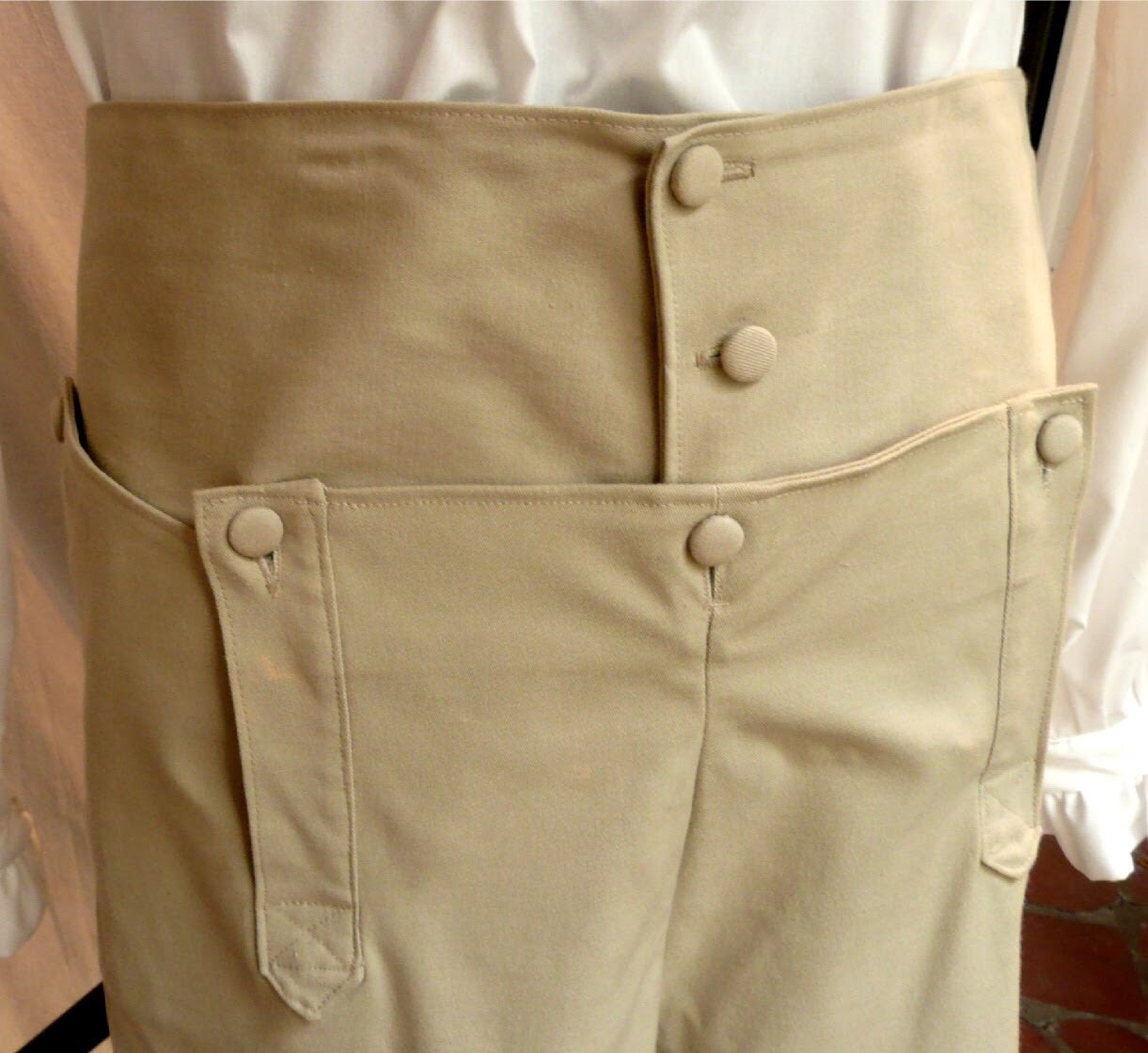 English Regency Fall Front Trousers Victorian Wedding Groom | Etsy