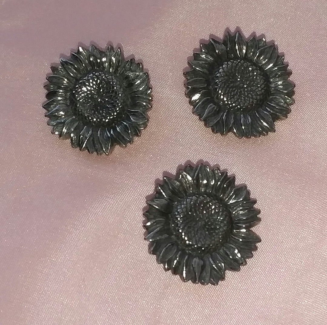 Danforth Pewter Buttons Sunflower, Rocking Horse, Sun, Moon, Ankh - Etsy