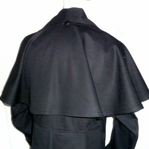 Mans Single Breasted English Regency Inverness Greatcoat With ...