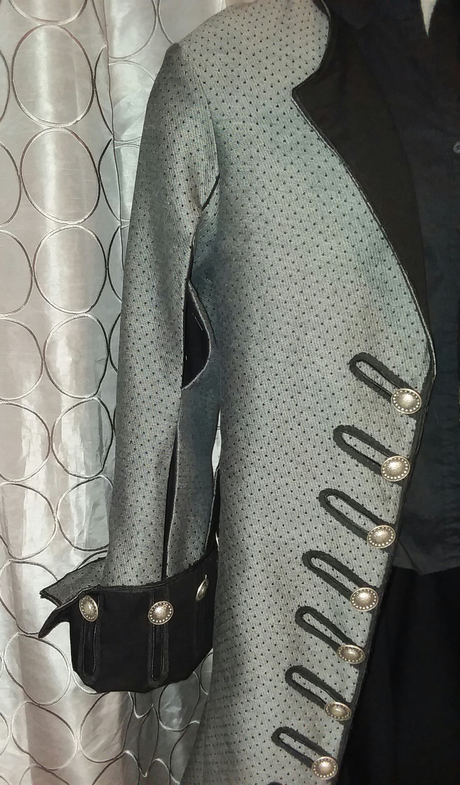 18th Century Pirate Captain Coat With Full Skirted Back and - Etsy