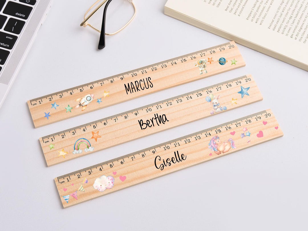 Ruler,wooden Ruler,school Child,back to School,school Enrollment Gifts ...