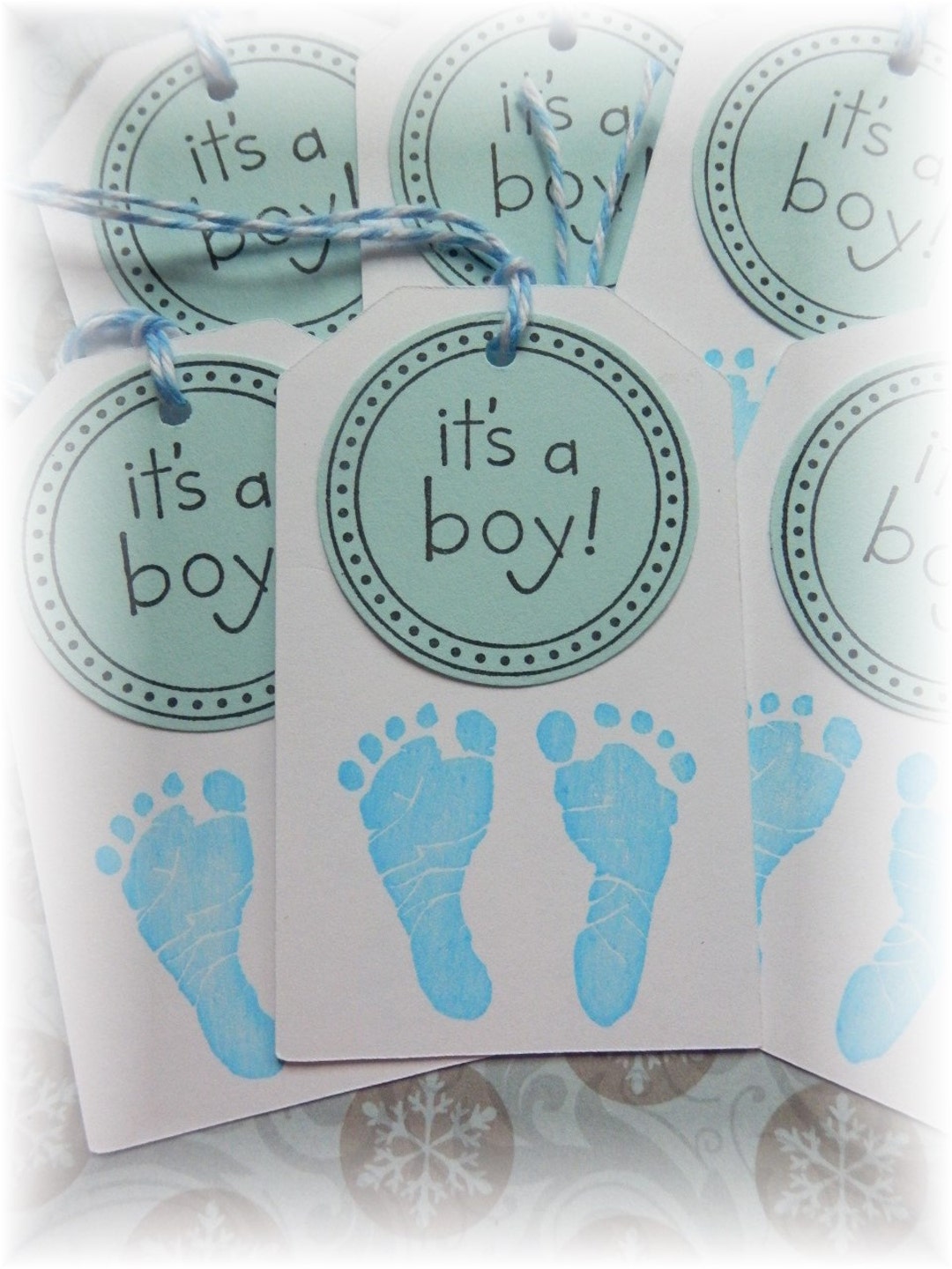 Baby Tags Baby Boy Tags It's a BOY Tags 8 - Etsy