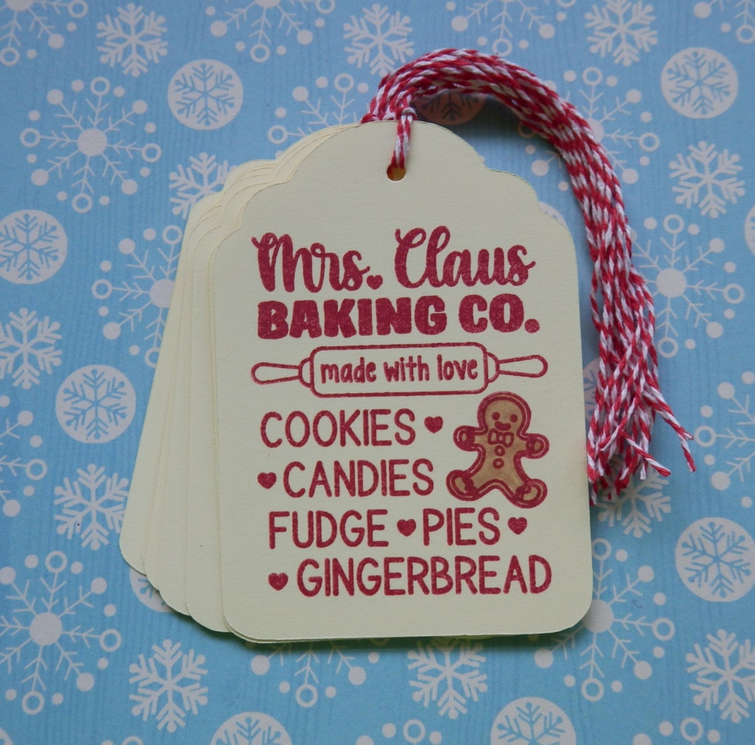 Mrs. Claus Baking Co Homemade Cookies Gingerbread Fudge Candies Pie ...