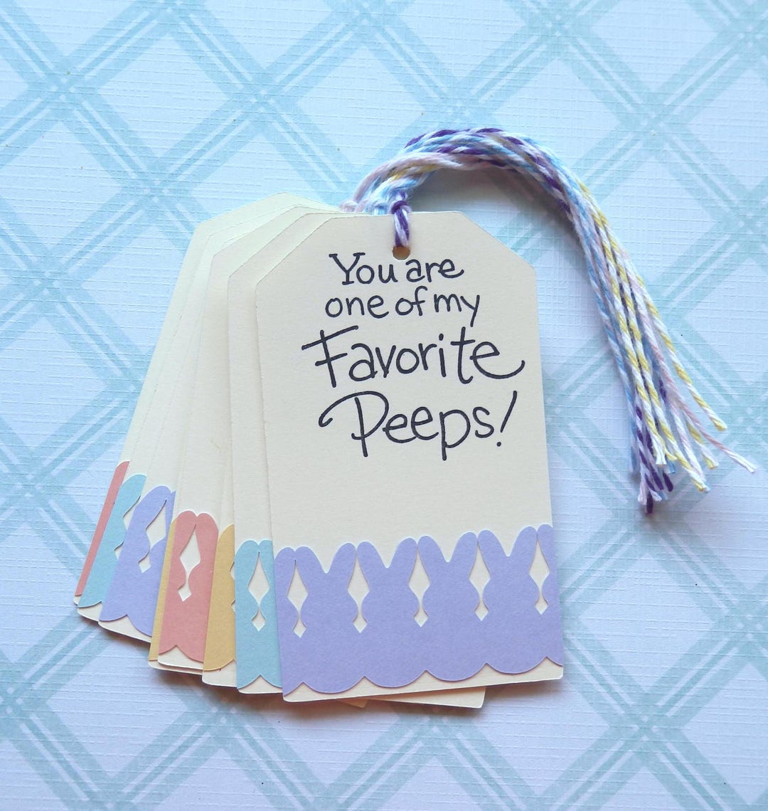 Peeps, Easter Bunny Tags, to One of My Favorite Peeps, Easter Basket ...
