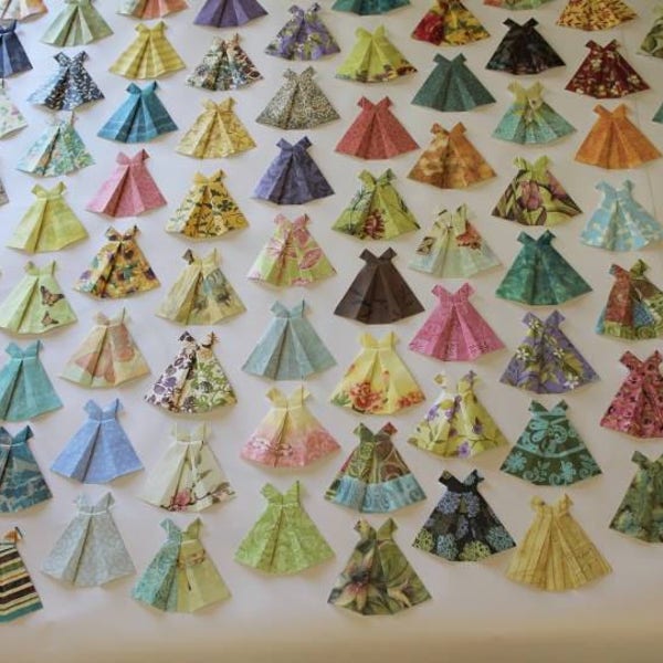 Paper Dress - Etsy