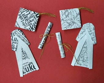 Origami Graduation Cap - Etsy