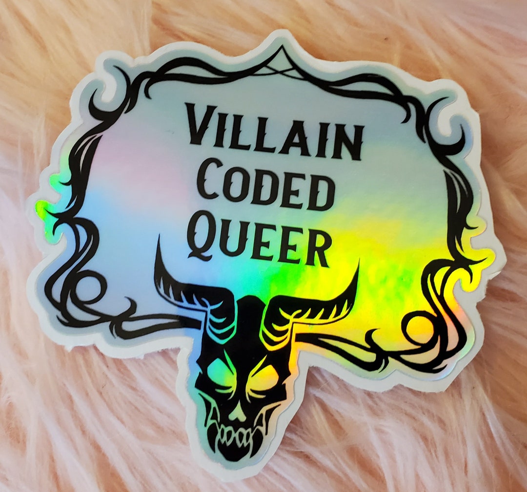 Sticker: Villain Coded Queer - Etsy