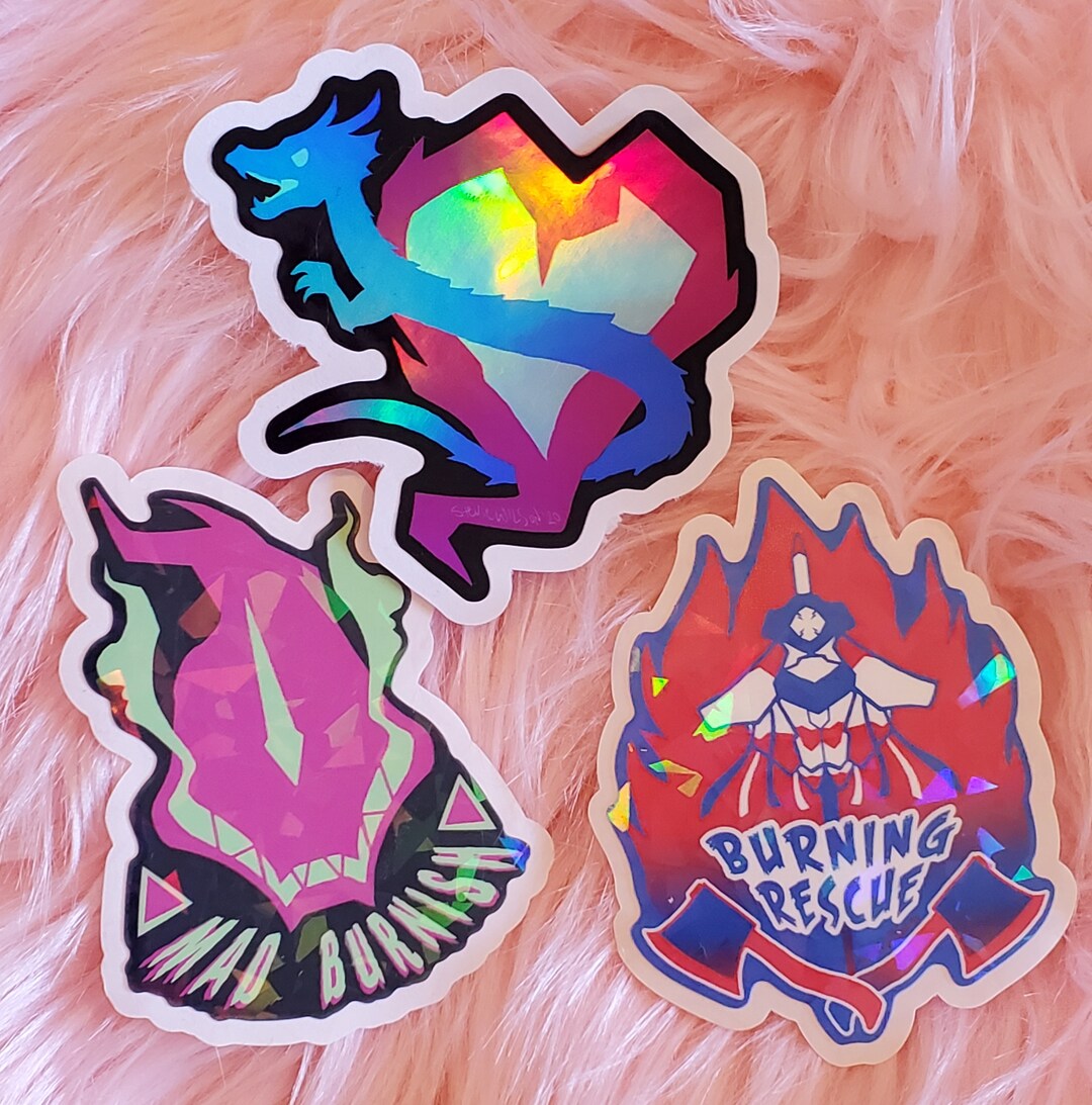 Stickers: Promare Set - Etsy