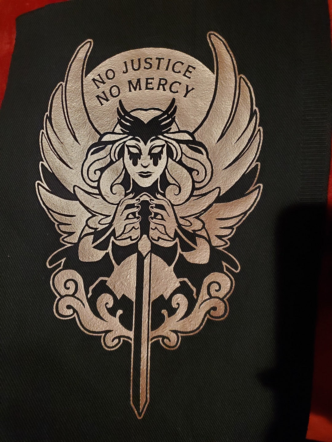 Backpatch: No Justice No Mercy - Etsy