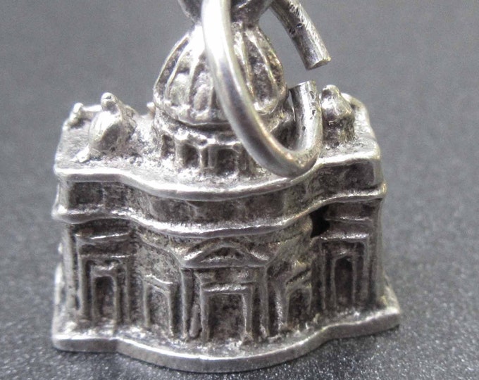 Sterling Vatican Rome St Peter's Basilica Charm, Statue 800 Sterling ...