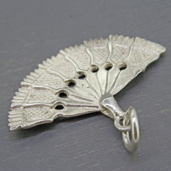 Japanese Fan Charm - Etsy