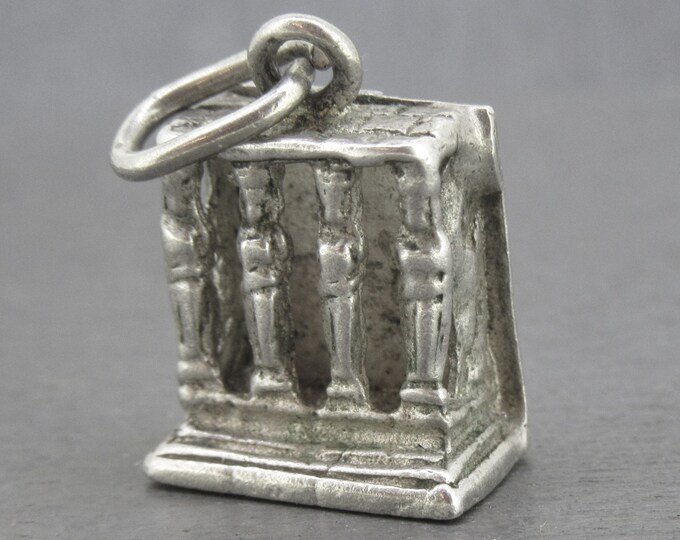 Sterling Silver Athens Greece Pillars Charm, Porch of Maidens, the ...