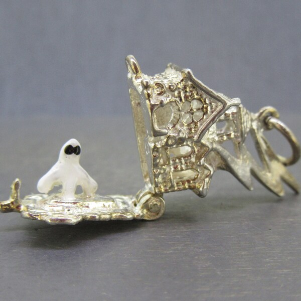Haunted House Charm - Etsy