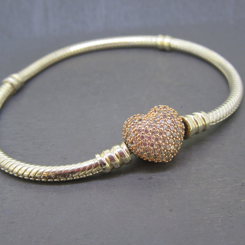 Rose Gold Pandora Charms - Etsy