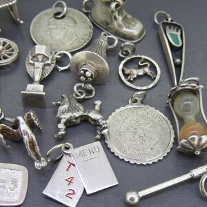 CHOICE Vintage Sterling Silver Charm, Silverton Colorado Train, Math ...