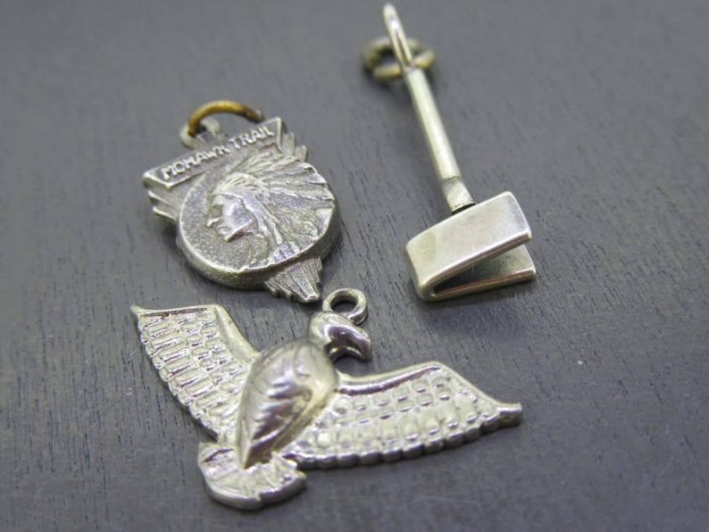 CHOICE Vintage Sterling Bracelet Charm, Southwest and Western ...