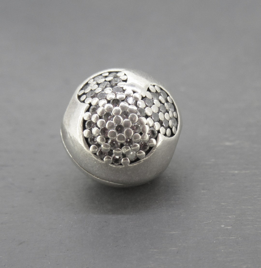 Sterling Silver Pandora Mickey Mouse CZ Clip Charm, S925 ALE 791449CZ ...