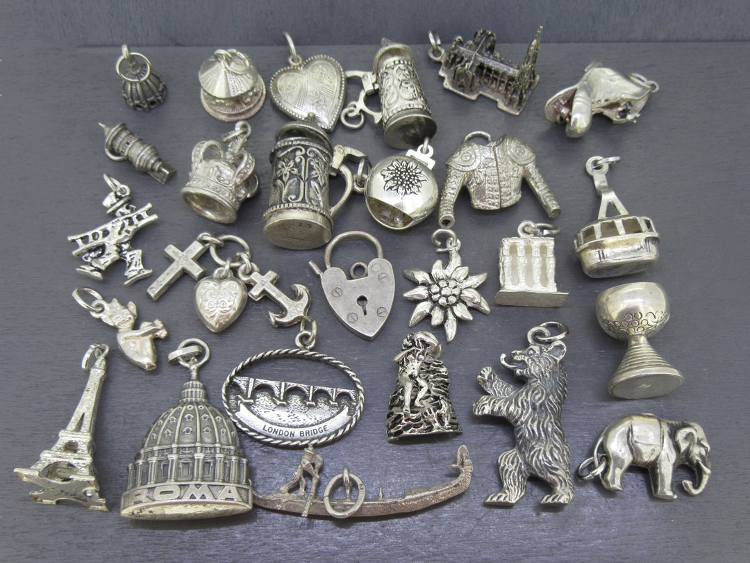 CHOICE Vintage Sterling European ETC Bracelet Charm, St. Peter's ...
