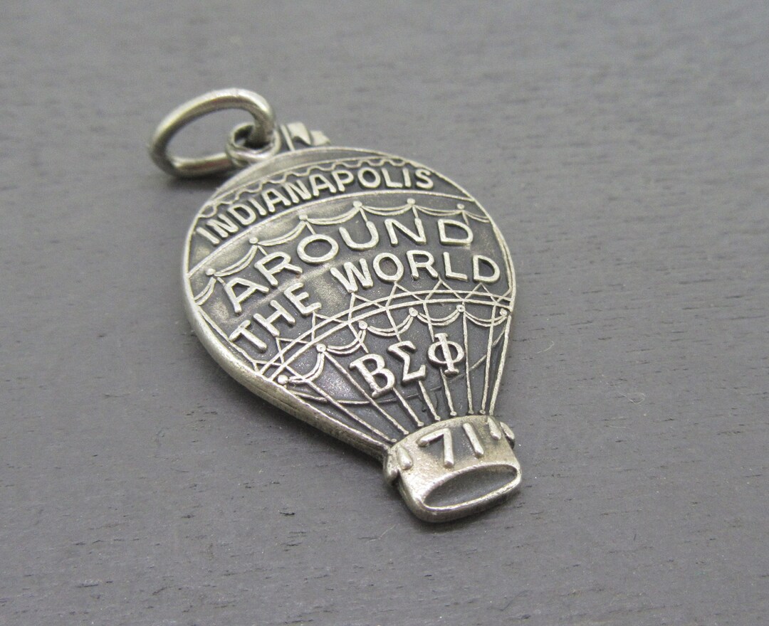 Vintage Sterling Alpha Sigma Phi Balloon Charm or Pendant - Etsy