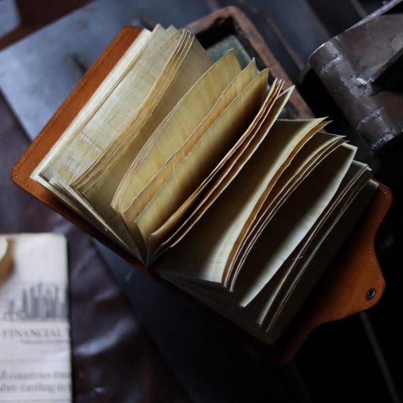 Ancient Papyrus Notebook. - Etsy